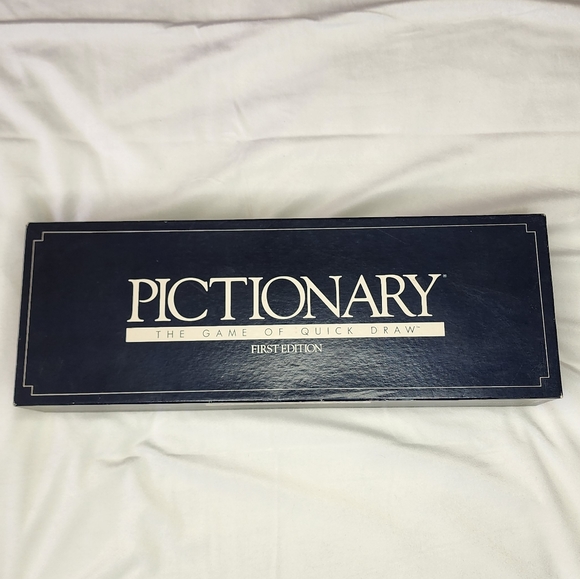 Games gang | Games | Vintage Pictionary First Edition 985 Board Game ...